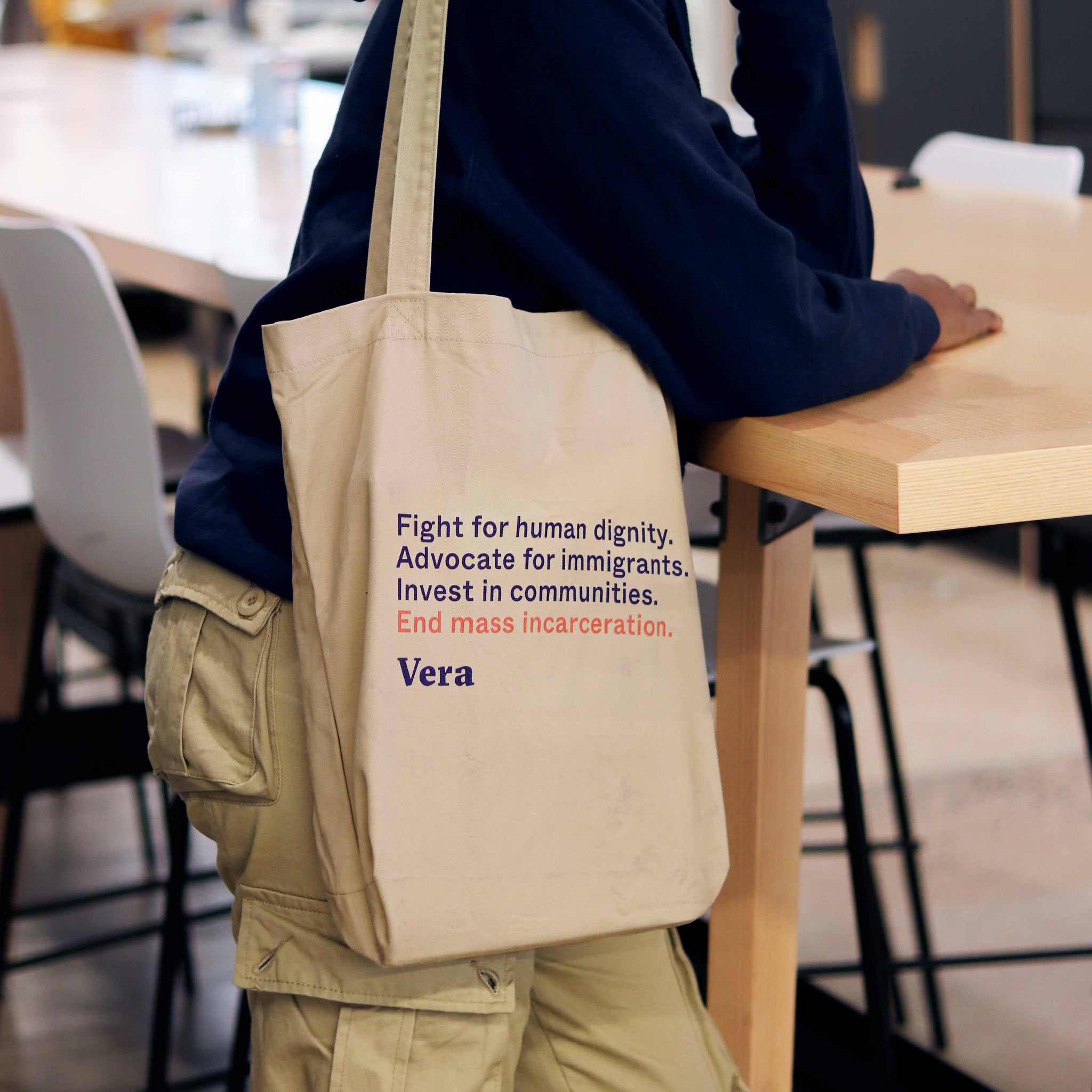 Vera Statement Tote Bag – Vera Institute of Justice